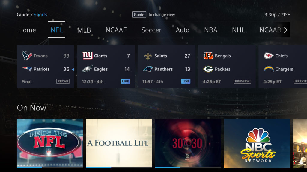 Prepping your TV for Kickoff - Preston Smalley